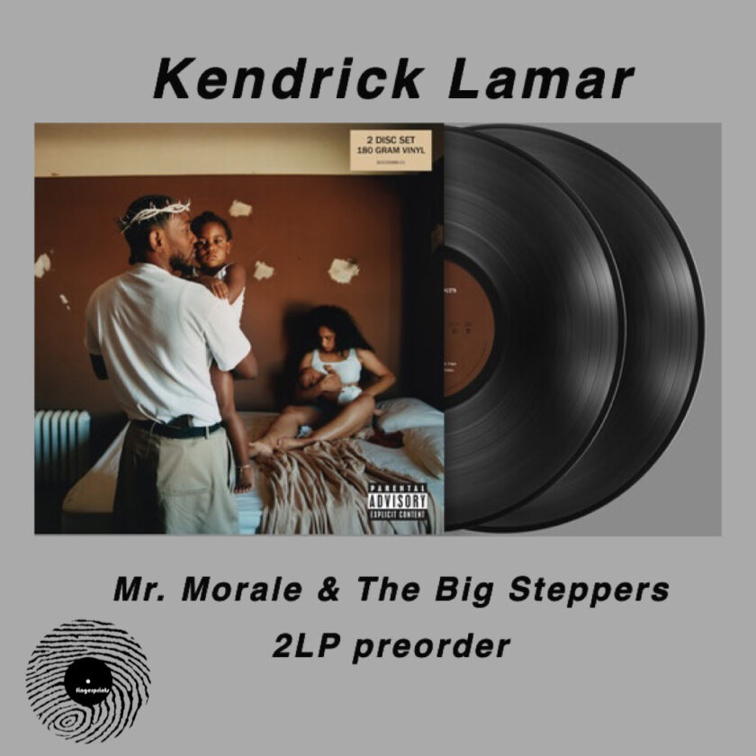 Kendrick Lamar Mr Morale & The Big Steppers 2LP Preorder · Fingerprints ...